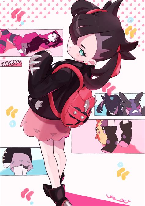 Marnie Morpeko Morpeko And Morpeko Pokemon And 2 More Drawn By