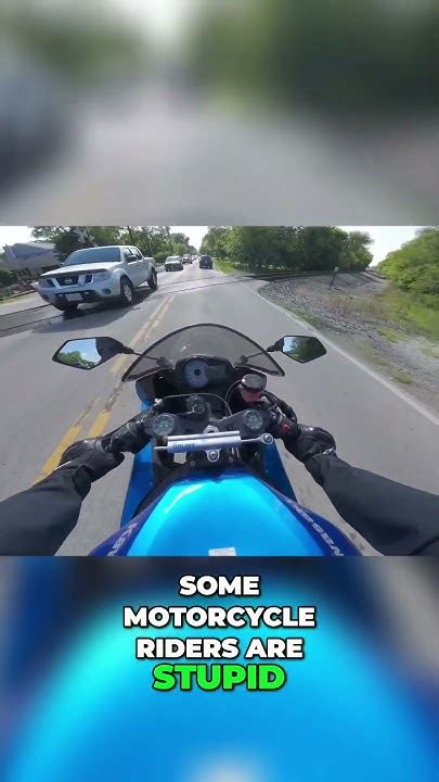 You Should Learn The Dangers of Riding a Motorcycle 🚨 #StaySafe # ...