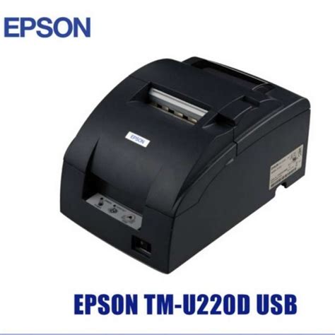 Promo Epson Tmu Usb Receipt Printer Manual Cutter Diskon Di