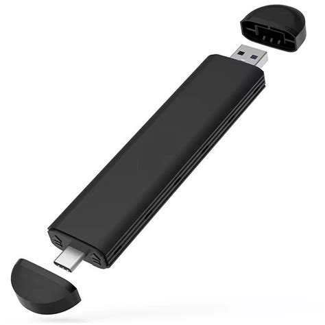 Корпус для жесткого диска SSD NVME - USB адаптер кейс, Внешний корпус ...