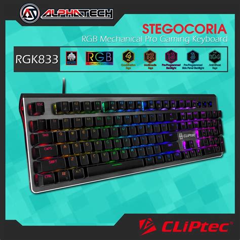 Gaming Keyboard Cliptec Free Philips Wireless Mouse Computers And Tech Parts And Accessories