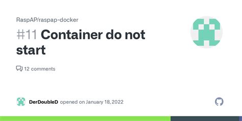 Container Do Not Start Issue Raspap Raspap Docker Github