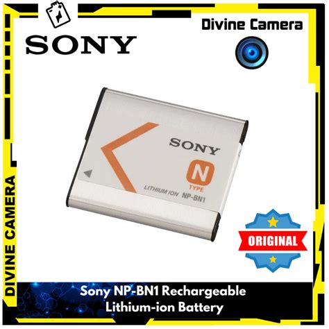 Sony NP BN Rechargeable Lithium Ion Battery Pack V MAh Shopee Malaysia
