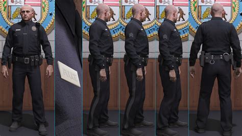 Ready Or Not 4k Lspd Uniform For Mp Male Gta5