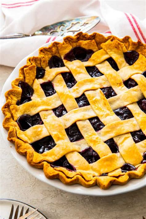 Lattice Cherry Pie Easy Dessert Recipes