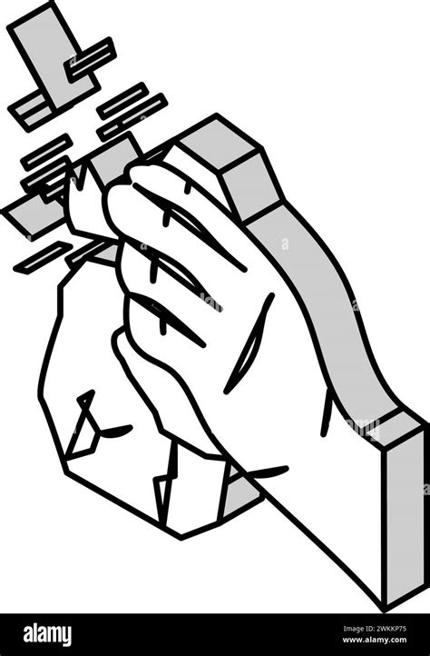 Fire Making Human Evolution Isometric Icon Vector Illustration Stock Vector Image And Art Alamy