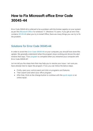 Ppt Error Code In Microsoft Office Powerpoint