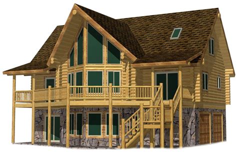 Log Home Packages From Lazarus Log Homes
