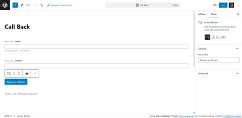 Popup Form In Wordpress Quick Set Up — Jetformbuilder Crocoblock