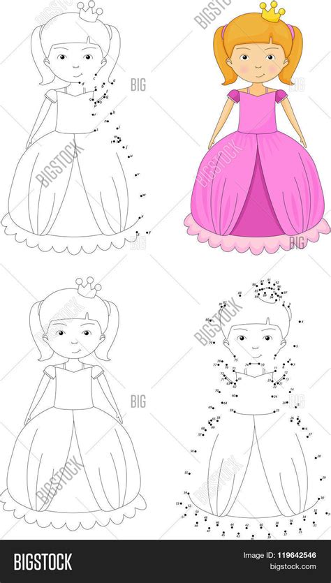 Cartoon Princess Vector And Photo Free Trial Bigstock