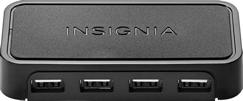 Customer Reviews Insignia Port Usb Hub Black Ns Pch Best Buy