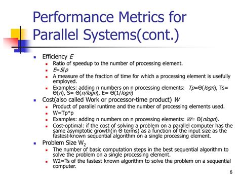 PPT Lecture 4 Analytical Modeling Of Parallel Programs PowerPoint