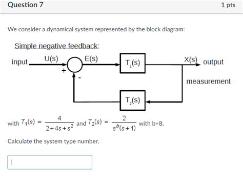 Solved Question 7 We Consider A Dynamical System Represented
