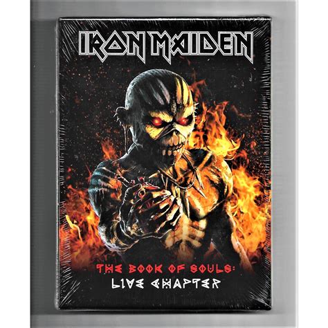 Iron Maiden The Book Of Souls Live Chapter Deluxe Edition 2 Cd