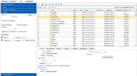 Search Folders LogicalDOC Documentation