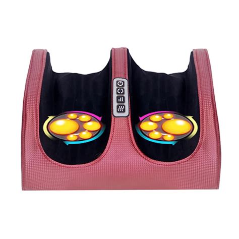 Hot Compression Shiatsu Kneading Roller Foot Massager With Heating Therapy For Muscle Relaxation