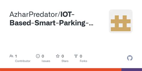 GitHub AzharPredator IOT Based Smart Parking System