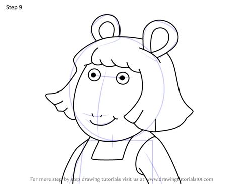 How To Draw Dw Read From Arthur Arthur Step By Step