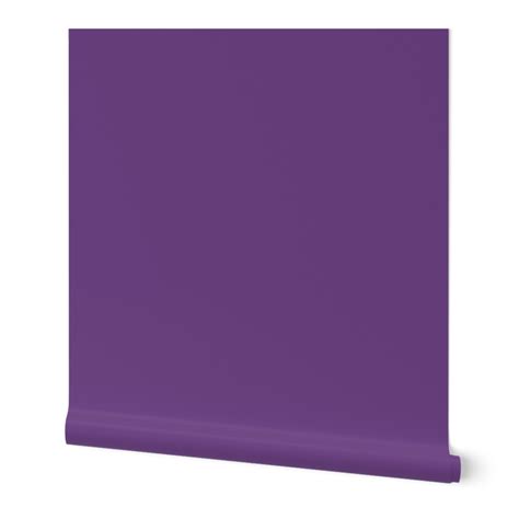 Solid Deep Purple Wallpaper Spoonflower