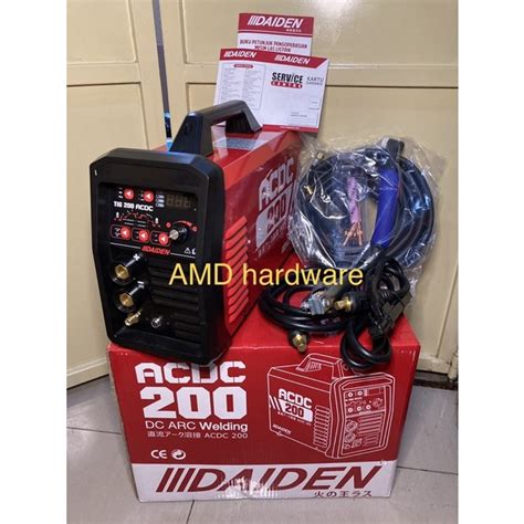 Jual Daiden Tig200 Acdc Mesin Travo Las Argon Pulse Aluminium Stainless