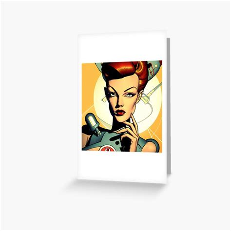 Atompunk Woman 16 Atompunk Aesthetic Retro Sci Fi Art Sci Fi