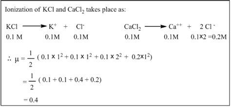 Debye Huckel Limiting Law Ionic Strength Activity And Activity Coefficient