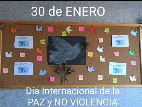 30 Enero Día Internacional de la PAZ y la NO VIOLENCIA IES LA SOLEDAD