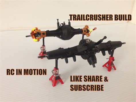 Axial Scx10 Axles Build And Upgrades Youtube