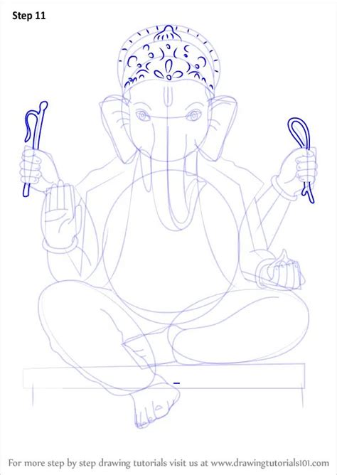 Learn How To Draw Ganpati Bappa Hinduism Step By Step Drawing