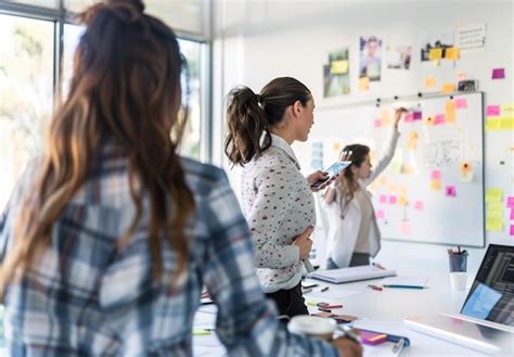 Premium Photo Professional Team Brainstorming In Modern Office Space