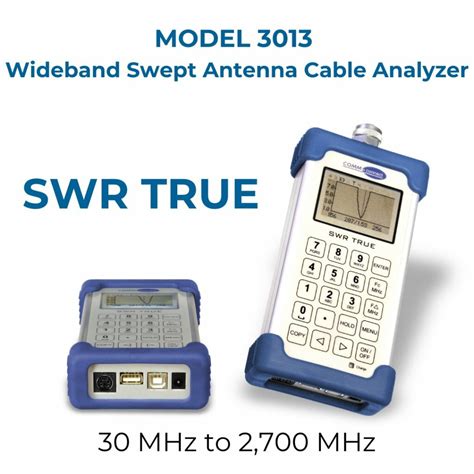 Swr True 3013 Wideband Swept Antenna Cable Analyzer Lba One Source