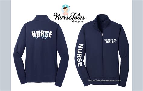 Nurse Jacket Sport Jacket Personalized Etsy