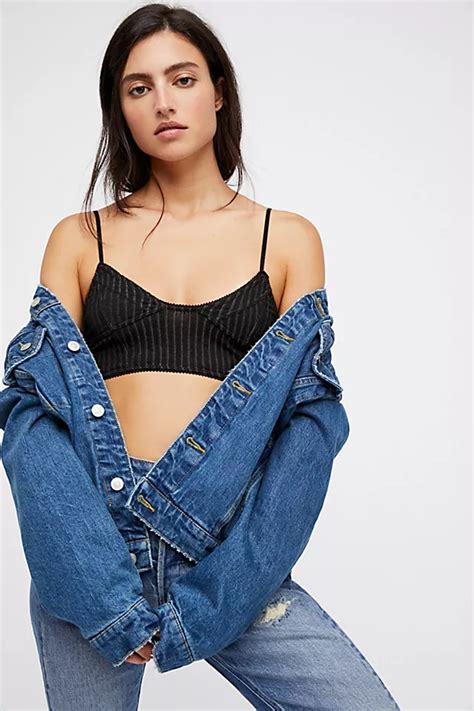 Ribbed Crop Bra Free People Uk