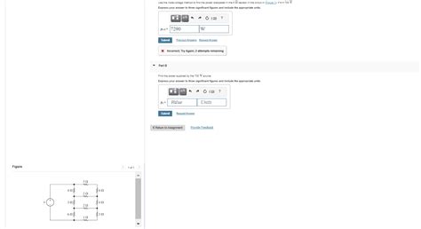 solved use the node voltage method to find the power