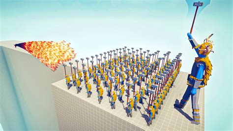 100x Viking Giant Vs Every God Totally Accurate Battle Simulator