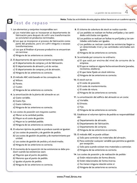 Test Logistica Tema 4 Pdf