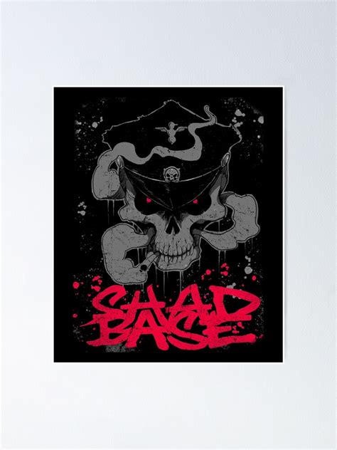 Shadbase A Shadbase A Shadbase Poster By Camrynm Redbubble