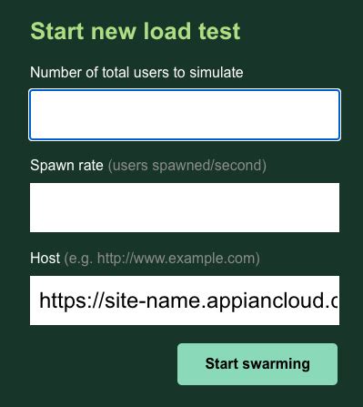 How To Run Locust Appian Locust Appian Locust Latest Documentation