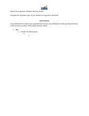 BUS 210 Module Six Assignment Template Text Only Version Docx Module