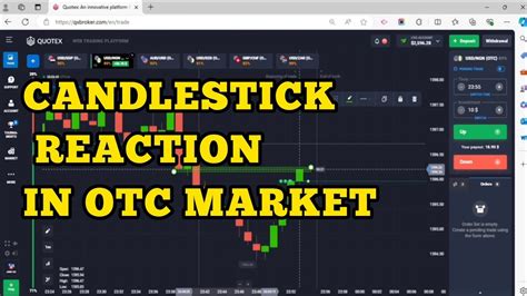Candlestick Reaction And Priceaction In Otc Market Qoutex Binary