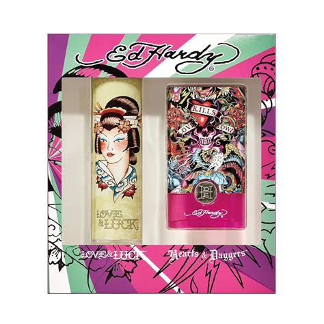 Ed Hardy Womens Fragrance 2 Piece T Set 34 Fl Oz