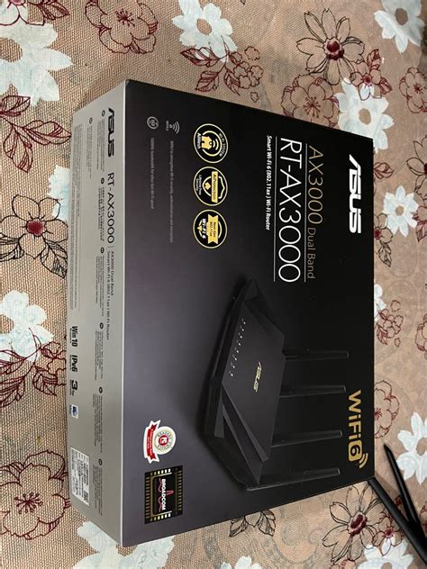 Wifi Router ASUS RT AX58U V2 RT AX3000 DUAL BAND Wifi6 ROUTER Computers Tech Parts