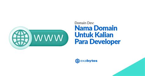 Domain Dev Nama Domain Untuk Kalian Para Developer