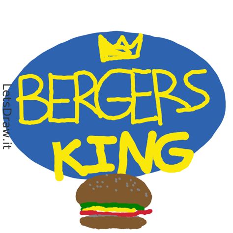 How To Draw Burger King Hhpffx4brpng Letsdrawit