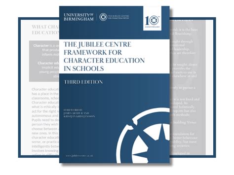 A Framework For Character Education In Schools Jubilee Centre For Character And Virtues A Framework For Character Education In Schools Jubilee Centre For Character And Virtues