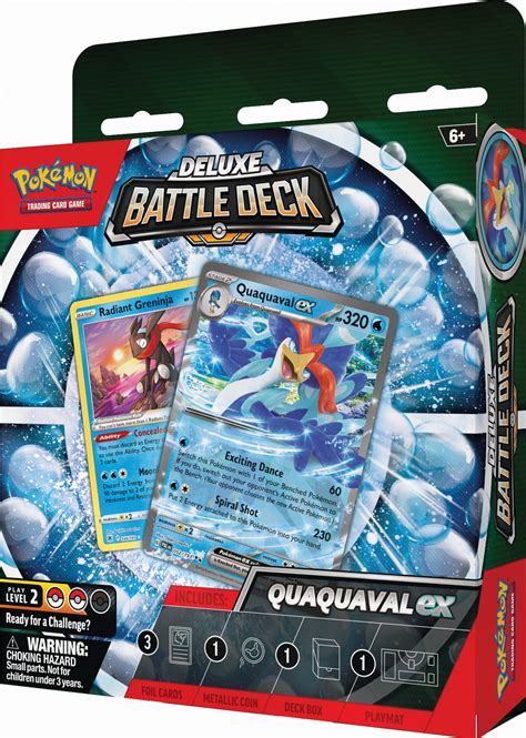 Pokemon TCG Deluxe Battle Deck Quaquaval Ex Sklep Internetowy Pan Mysza