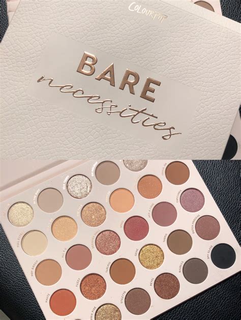 colourpop bare necessities shadow palette review hialinta