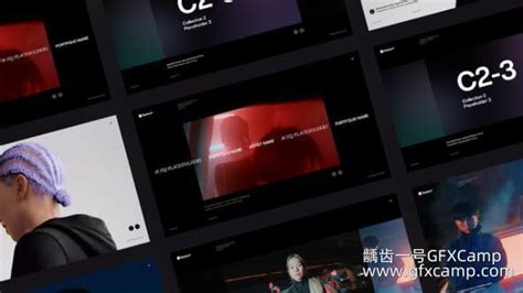 AE模板 简洁视频滑动幻灯片展示片头 Essential Slideshow 龋齿一号GFXCamp