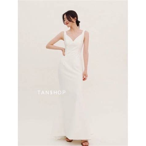 Tansshop Pre Wedding Drees ชุดพรีเวดดิ้ง ชุดแต่งงาน D1066 Th