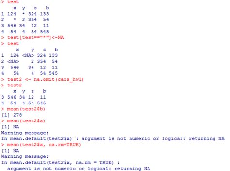How To Find The Mean After Dropping Rows With NA In R Stack Overflow
